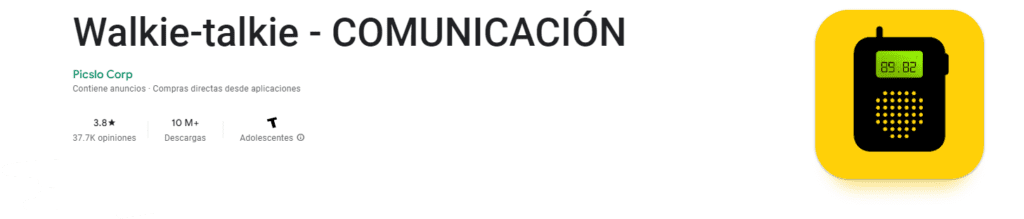 Walkie-talkie - COMUNICACIÓN La aplicacion para Android que te permite ...